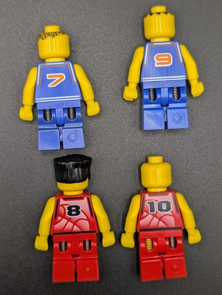 LEGO Sports NBA Challenge (3432) Minifigures w/ Basketball Nets, Ball ...