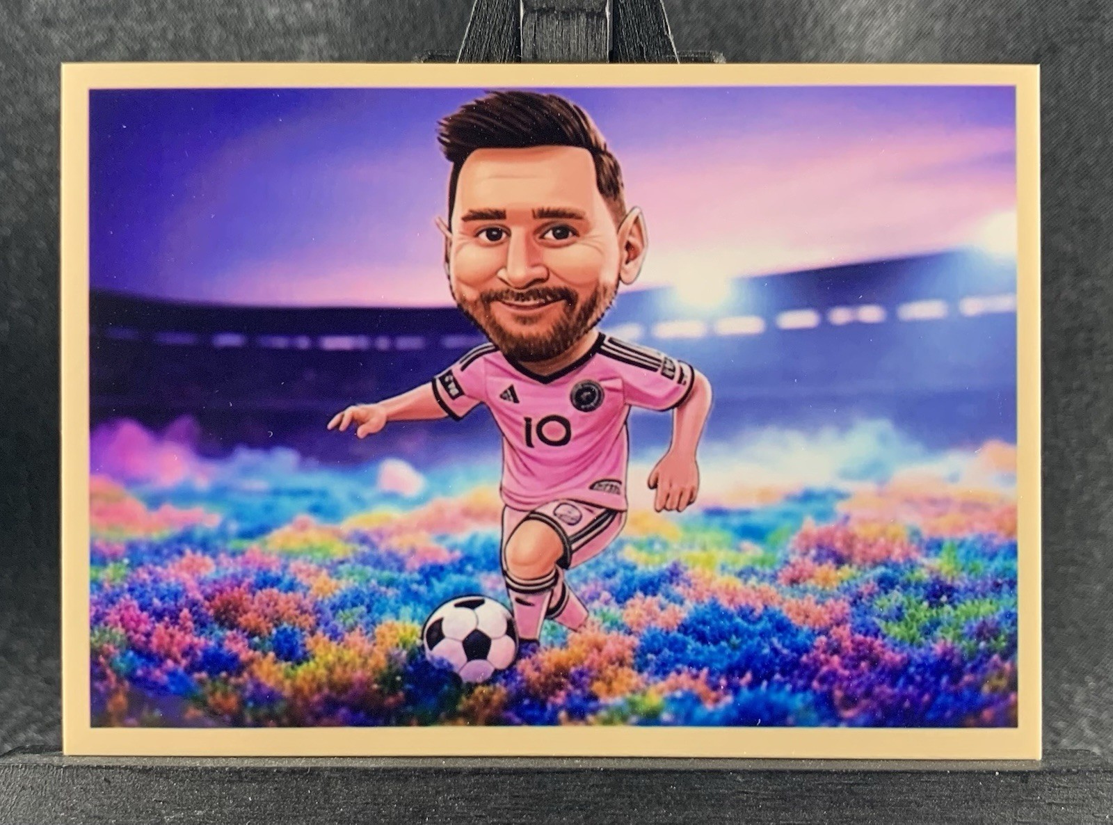 Lionel Messi 2025 AI Trading Cards #10SSP 1/249 Inter Miami