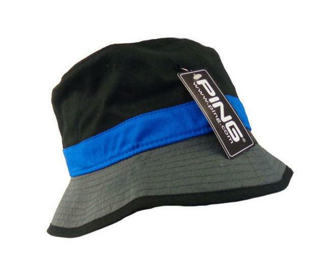 NEW! 2016 PING [S/M] FLEXFIT Sensorcool Men's Golf Bucket Hat Black ...
