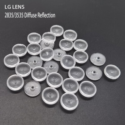 165degreen SMD LED Optical Lens 2835/3535 Diffuse Reflection Len For TV ...