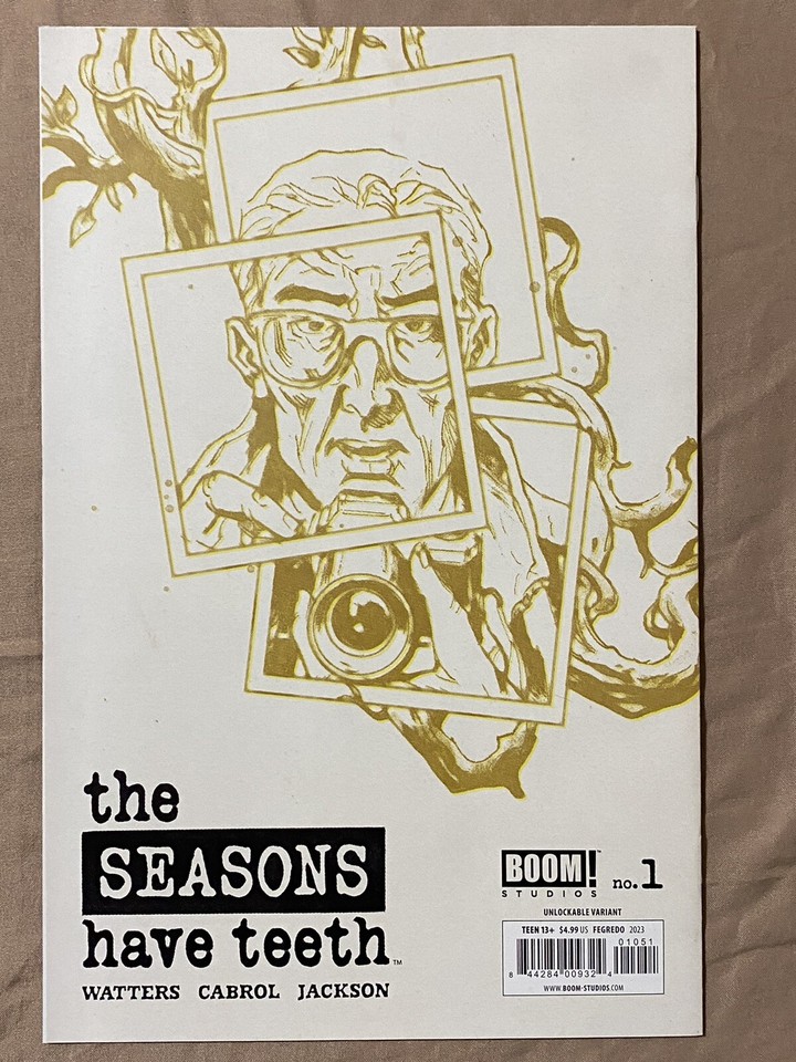 The Seasons Have Teeth #1 Boom! Unlockable Variant One Per Store Duncan ...