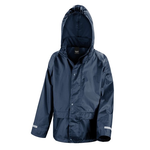 Result Waterproof Jacket Rain Hooded Coat Boys Girls Top Windproof ...