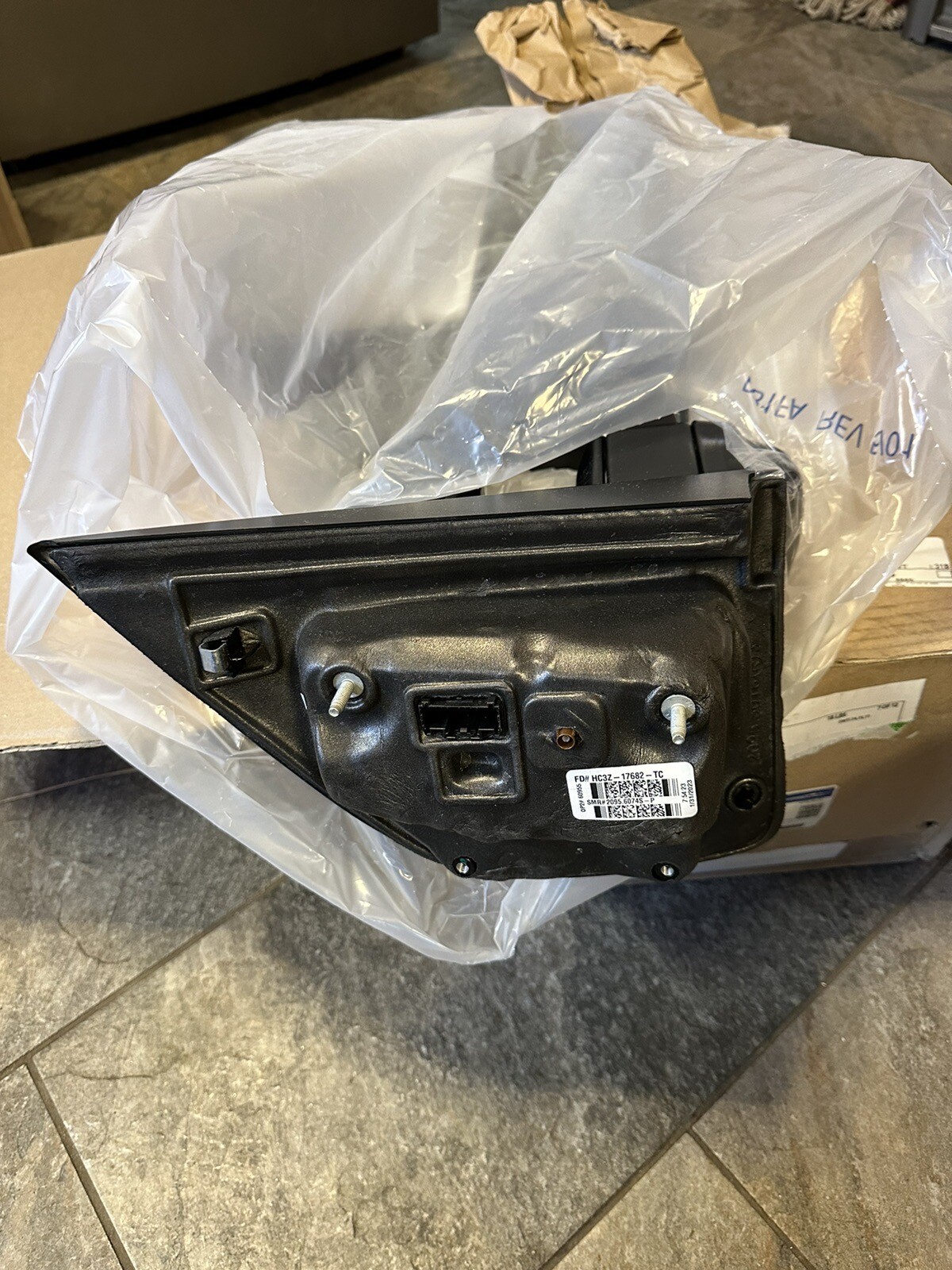 Genuine Ford LEFT Mirror Assembly Rear View LC3Z-17683-RA 2017-22 SUPER ...