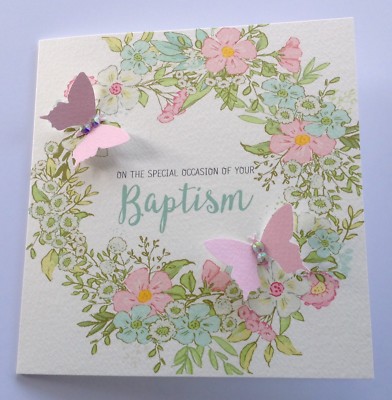 Adult Baptism Card Christening Card Dedication, Confirmation Card ...
