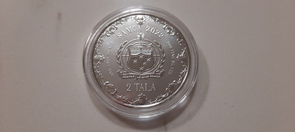 MERMAID 2-FER - 1 ROUND, 1 COIN... .999 FINE SILVER, LITTLE, OCEAN ...