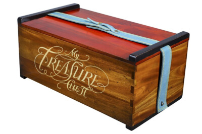 Children's Kids Pirate Treasure Toy Chest Decorative Box Wooden Storage ...