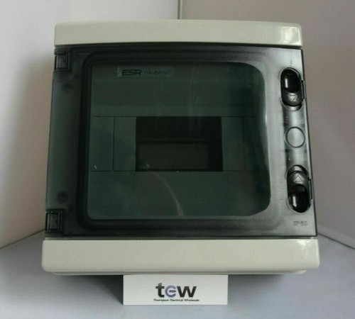 Weatherproof Consumer Unit Enclosure RCD MCB RCBO Busbar IP65 ...