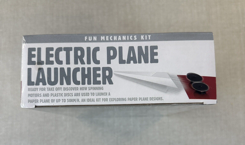 4M Electric Plane Launcher Kit Fun Mechanics Paper Airplanes New Sealed ...
