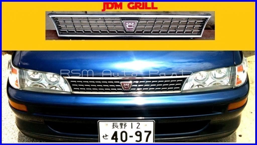Toyota Corolla 93-97 Chrome Grill JDM VERSION AE100 AE101 | eBay