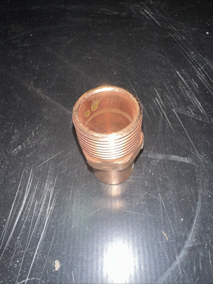 NIBCO 1" Fitting x MNPT, Copper Male NPT Adapter Nibco 60421 | eBay
