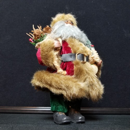 Woodland Santa Claus Christmas Figurine 8" African American AA Black #2 ...