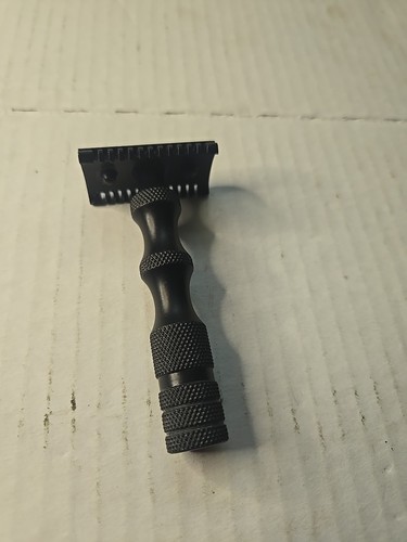 Stainless Black Safety Razor Double Edge Razor | eBay