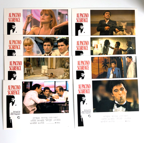 SCARFACE Lobby Cards Nice! 1983 Movie Original 8x11 | eBay