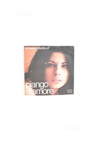 Disco Vinyle 45 Tours Rosanna Frère Piango D'Amour | eBay