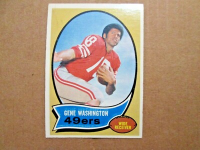 1970 Topps #81 Gene Washington San Francisco 49ers Rookie (nrmt) | eBay