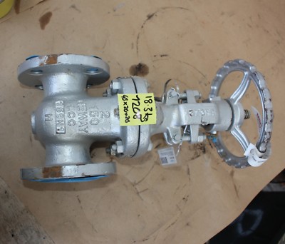 NEWAY GATE VALVE LCC 2" inch class 150 DN50 50mm WCB Manual 159H1 373R4 ...