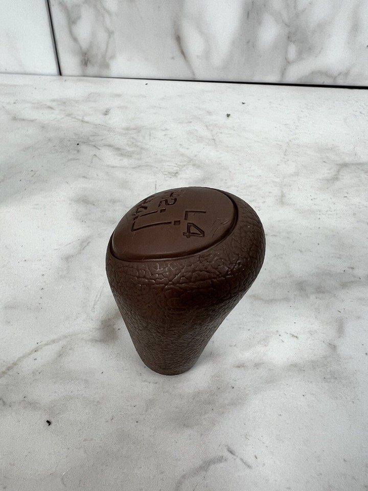 84-04 Toyota T100 Pickup 4runner Tacoma 5 Speed 4WD Shift Knob Brown ...