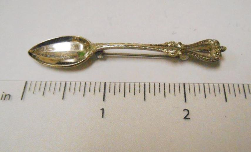 Spoon Pin/Brooch Marked Pattern 2066969 | eBay