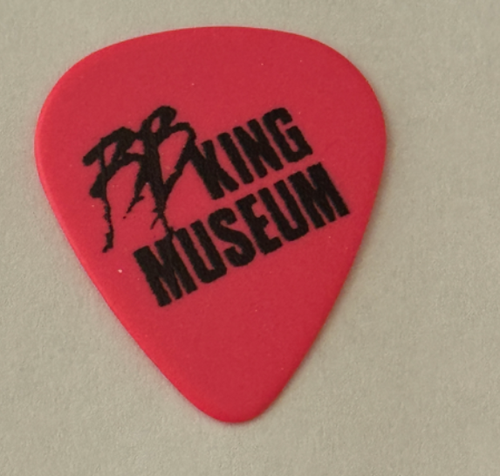 BB King Pink Guitar Pick B.B. Signature MUSEUM Plectrum | eBay