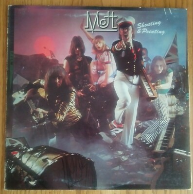 MOTT - SHOUTING AND POINTING - 1976 COLUMBIA RECORDS VINYL ALBUM - (G+ ...