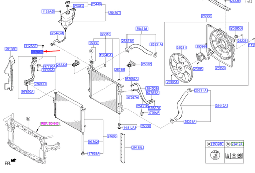 Hyundai Santa FÉ MK3 DM Klimaanlage Schlauch Rohr Assy 977612W000 NEU ...