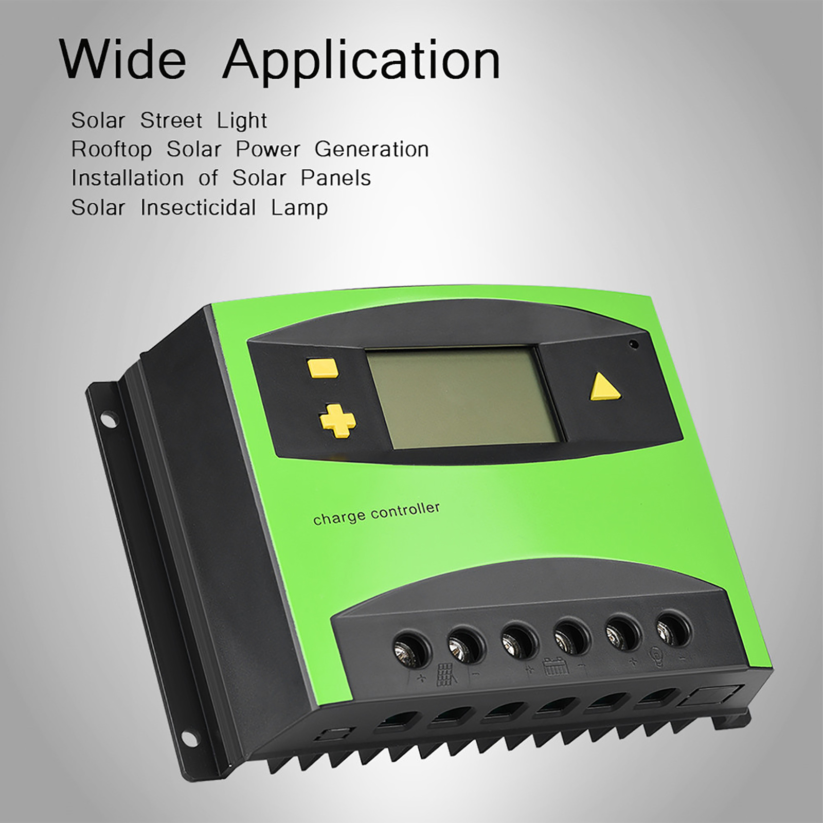 Smart LCD Solar PV Charge Regulators PWM Solar Charger Controller Dual ...