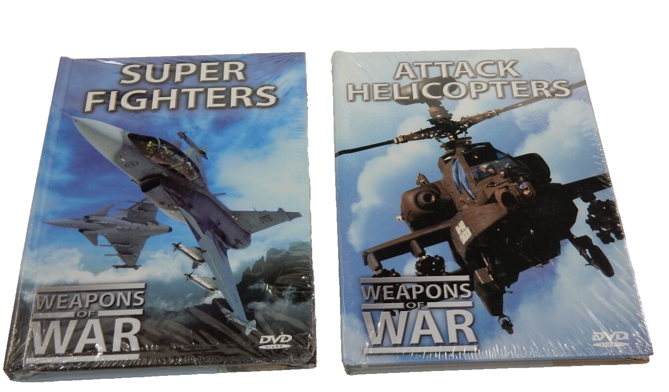 Weapons of War: Super Fighters & Attack Helicopters (DVD, 2006) SEALED ...