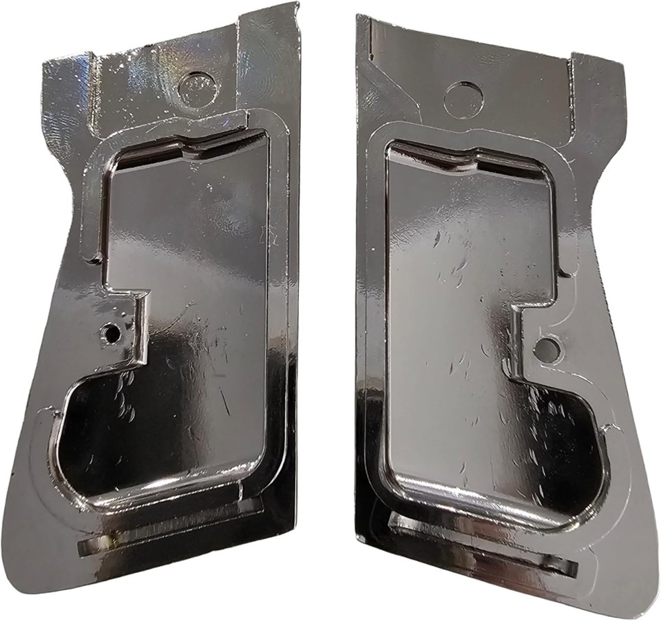 Custom Metal Grips for Walther PPK PPK-S Scroll Engraved Polished ...