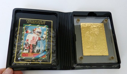 Highland Mint Jerry Rice Gold Card 1986 Topps RC #256/375 | eBay