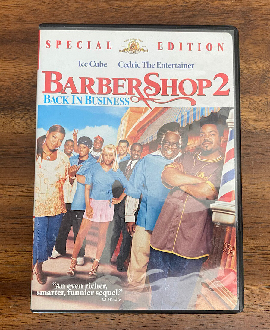 Barbershop 2: Back in Business (DVD, 2004, Special Edition) FREE ...