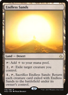 DAMAGED Endless Sands 176 Hour of Devastation HOU MTG | eBay