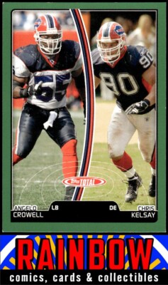 2007 Topps Total #361 Chris Kelsay/Angelo Crowell Buffalo Bills | eBay