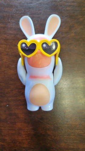 Rabbids Invasion Burger King Toy Figure 2018 Sunglasses Sunburn | eBay