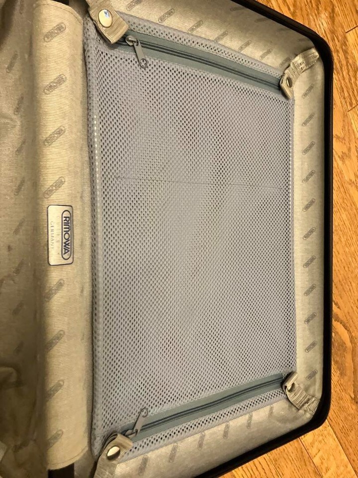 Rimowa Salsa 32L Gray Silver 2 wheels Carry Case Suitcase Junk USED | eBay
