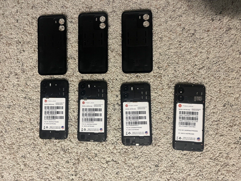 Lot of 4 MaxWest phones (Astro A63 and A65) | eBay