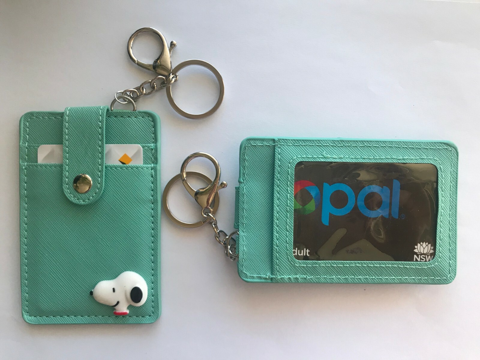 Coin Purse Wallet w Zipper ID Opal Myki Card Holder Pocket Case With ...