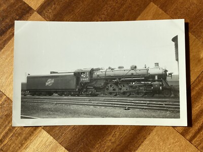 Chicago North Western Railroad Steam Engine Locomotive 2907 Vintage ...