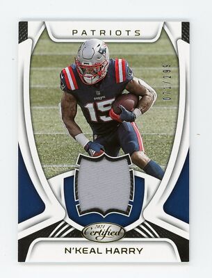 2021 Panini Certified #M-NH N'Keal Harry Materials 071/299 PATRIOTS | eBay