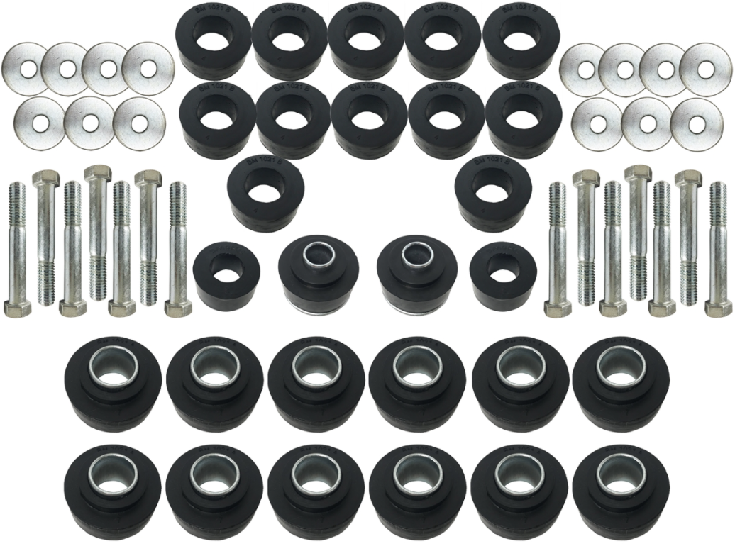Rubber Body Mount & Hardware Kit 1964-1967 GTO 42 Chevelle Skylark ...