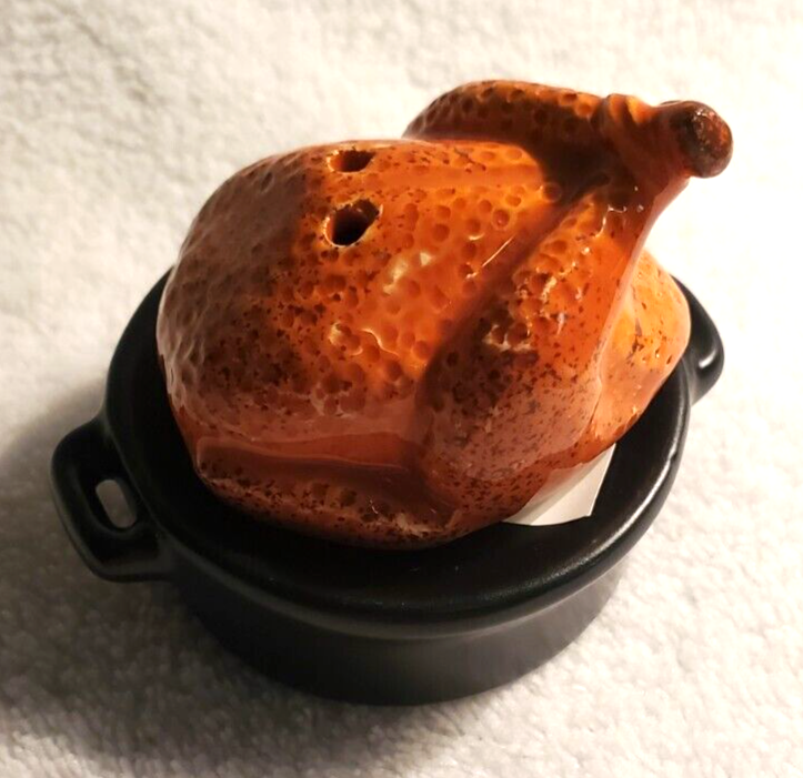 Cracker Barrel Mini Roasted Turkey and Pan Salt And Pepper Shakers | eBay