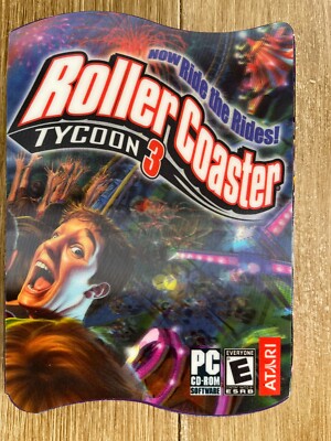 Roller Coaster Tycoon 3 (PC, 2004, Atari), unopened 742725256552| eBay