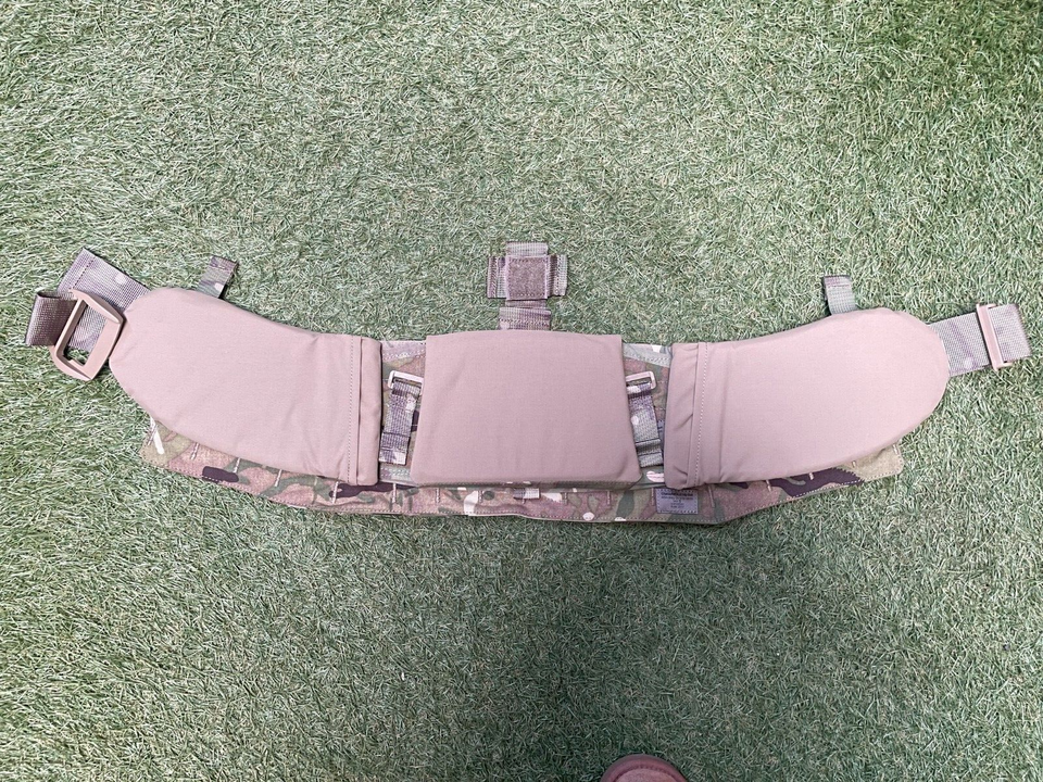 British Army Virtus Webbing Chassis MOLLE Hip Belt Size Small MTP Camo ...