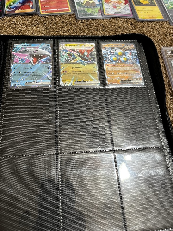 Pokemon Card Collection! Includes Slabs Includes Binder | eBay