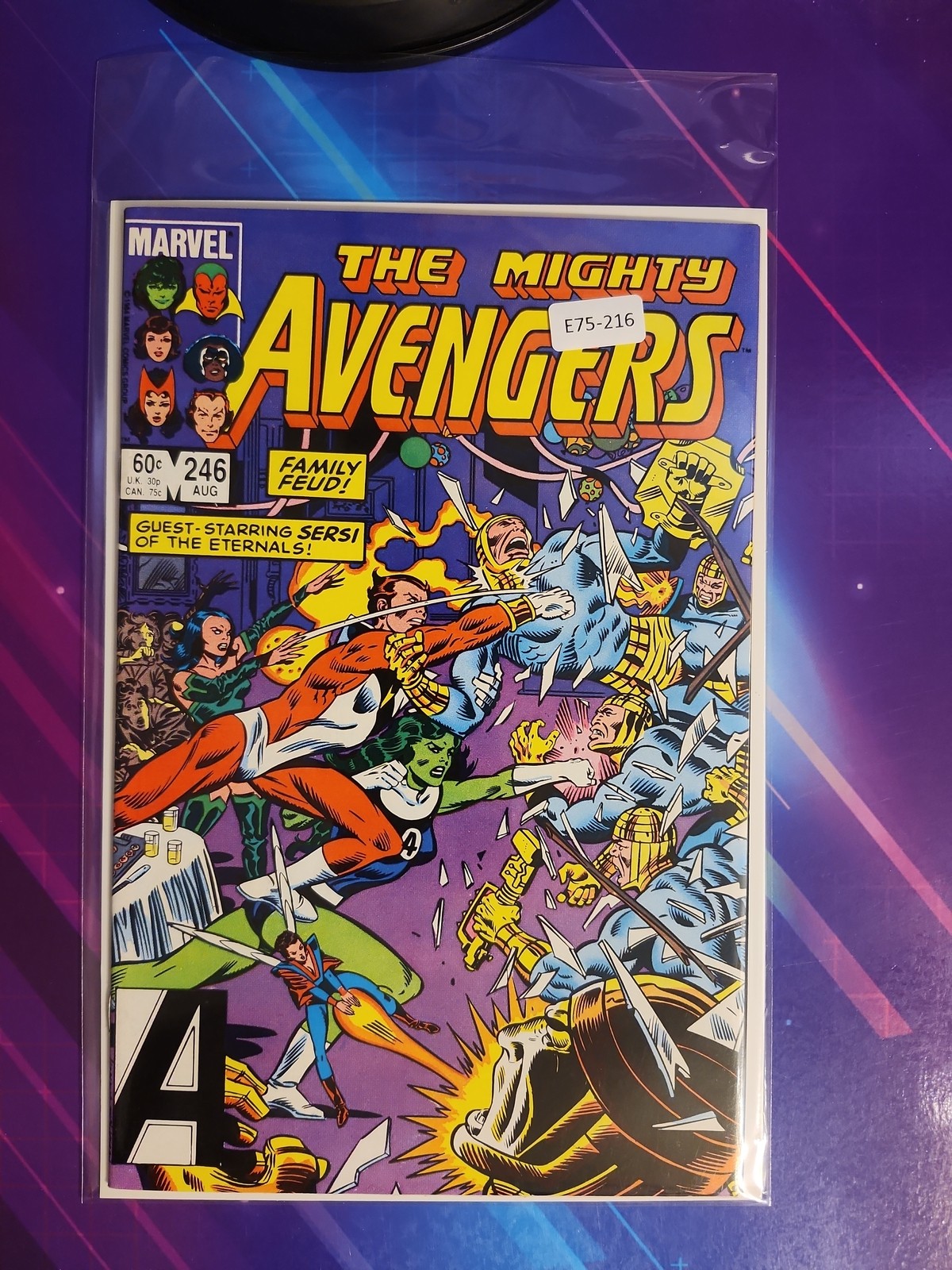 AVENGERS #246 VOL. 1 HIGH GRADE 1ST APP MARVEL COMIC BOOK E75-216 | eBay