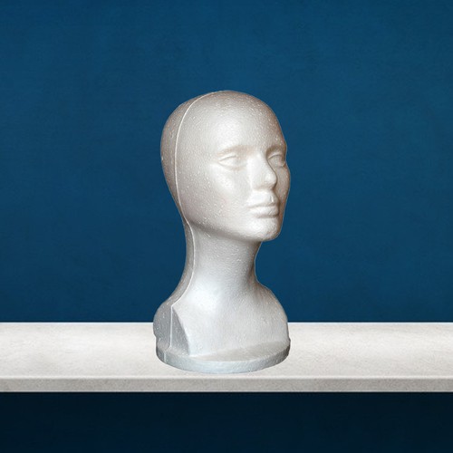 Head Model Reusable Practicing Model Women Head Model Headwear Display ...