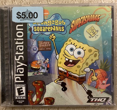 SpongeBob SquarePants: SuperSponge (Sony PlayStation 1, 2001 ...