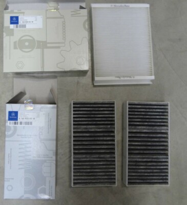 Mercedes AC Cabin Air Filters SET For C300 E300 GL350 ML350 ML550 ...
