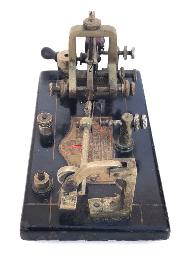 1934 Vibroplex Semi-Automatic "Bug" code key for Amateur Radio Operators | eBay
