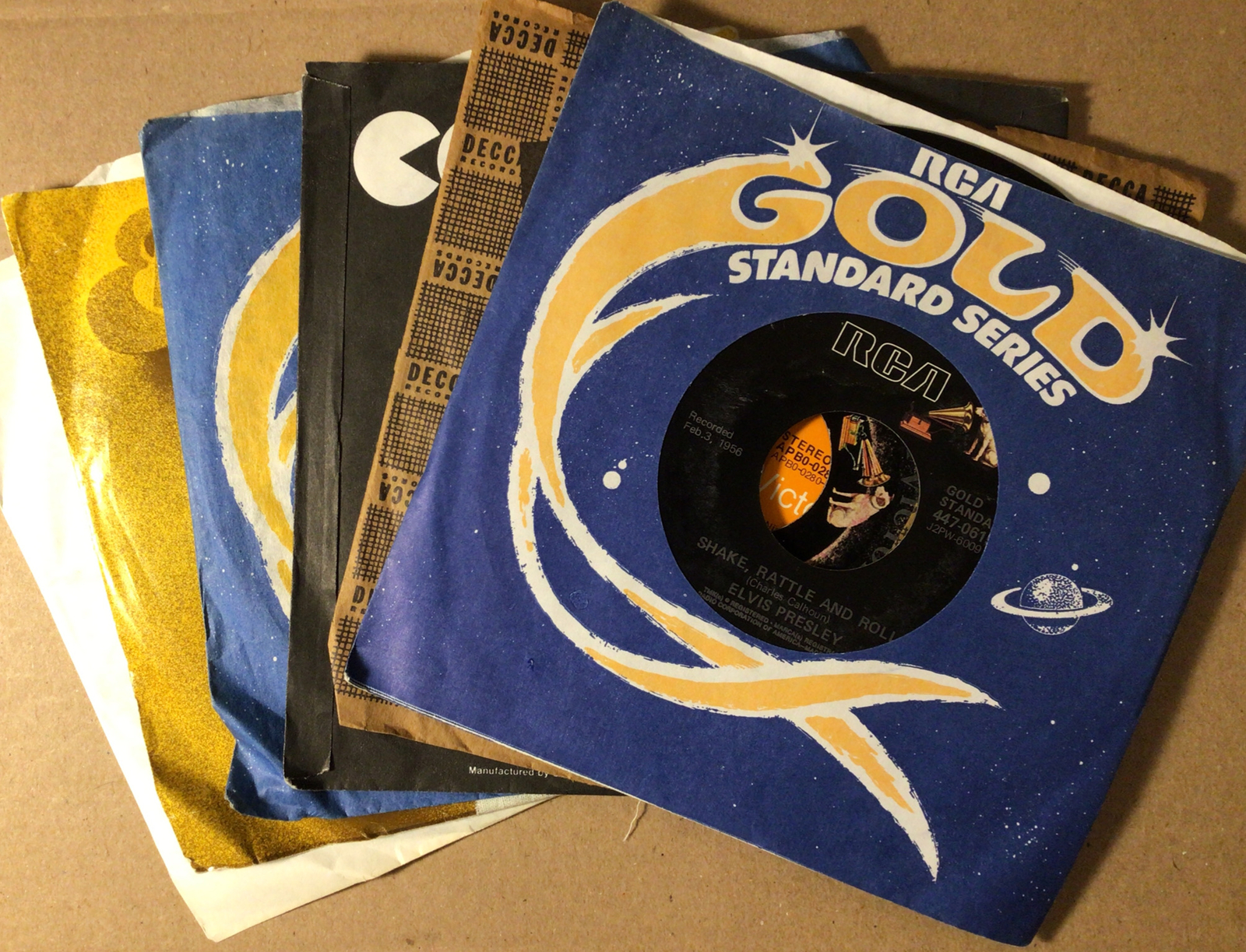 Elvis Presley, 45 Record Vinyl, 6 Disc Lot, Shake Rattle And Roll | eBay