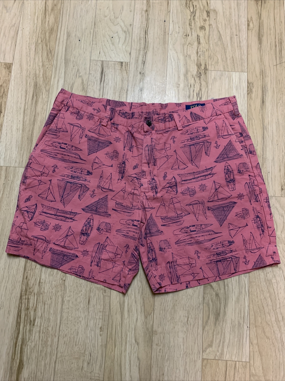 Polo Ralph Lauren Men's Summer Sailor Shorts Boat Gra… - Gem